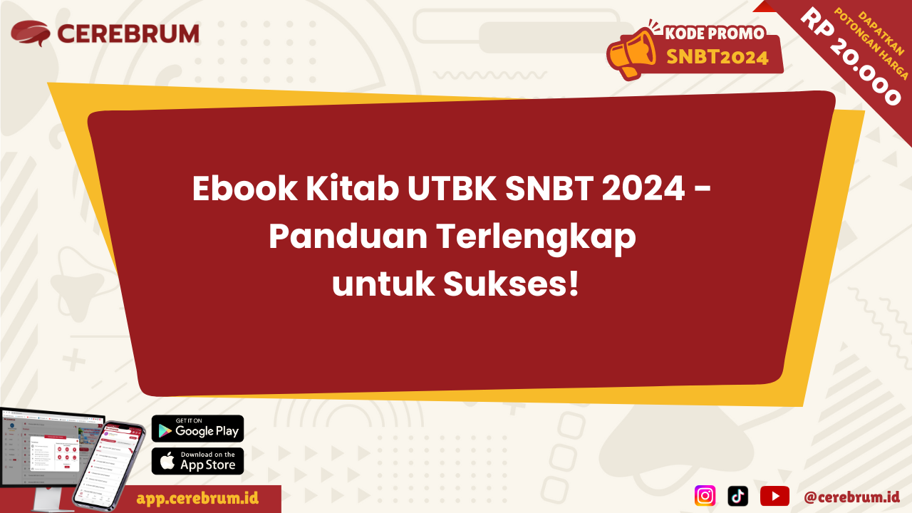 Ebook Kitab UTBK SNBT 2024 - Panduan Terlengkap untuk Sukses! Ebook Kitab UTBK SNBT 2024 - Panduan Terlengkap untuk Sukses!